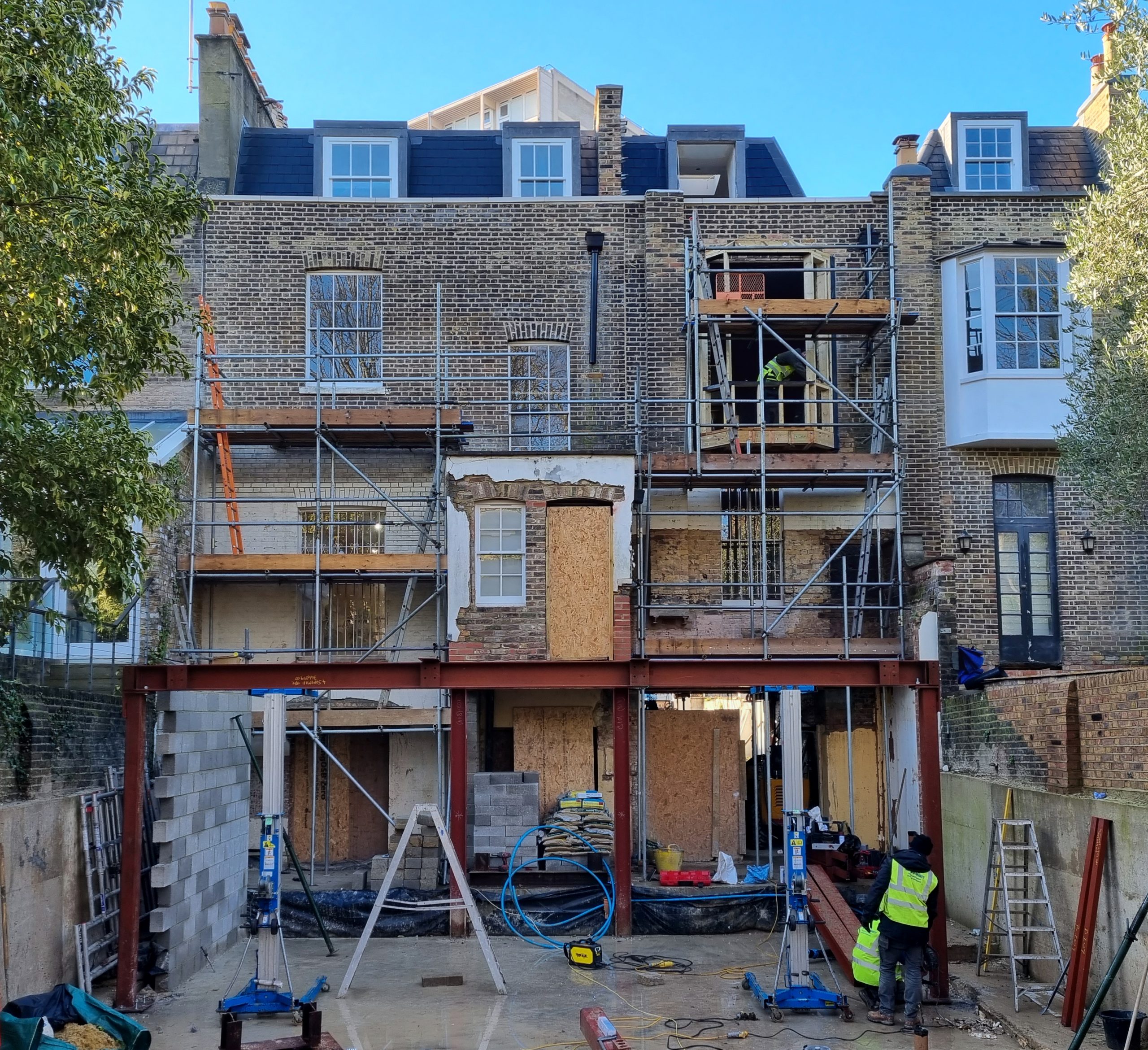 Maida Vale family home makes progress on site - Marek Wojciechowski ...