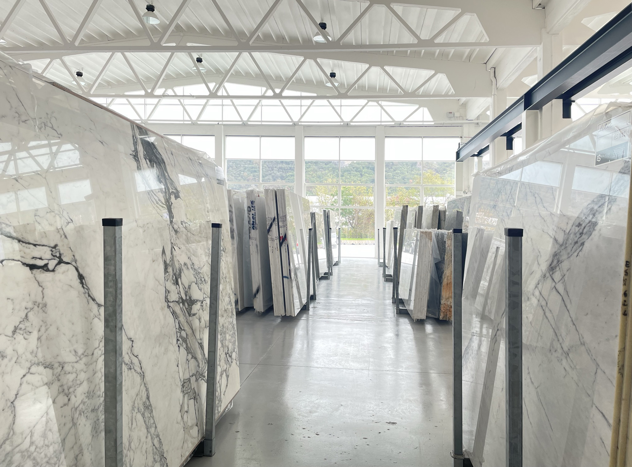 MWA visit stone yards in Italy - Marek Wojciechowski Architects